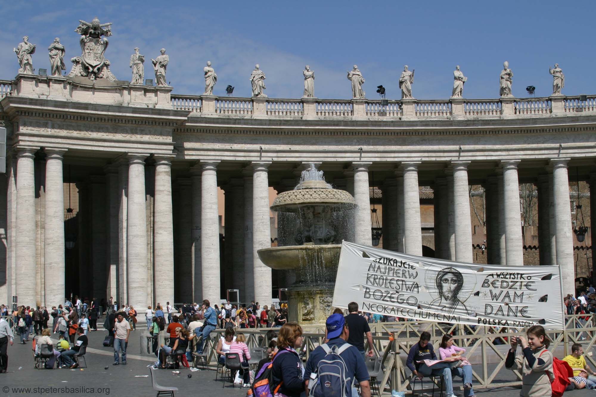 Saints of the Colonnade - St Francis of Assisi